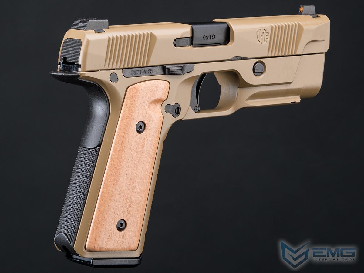 EMG / Hudson H9 Gas Blowback Airsoft Parallel Training Weapon w/ Real ...