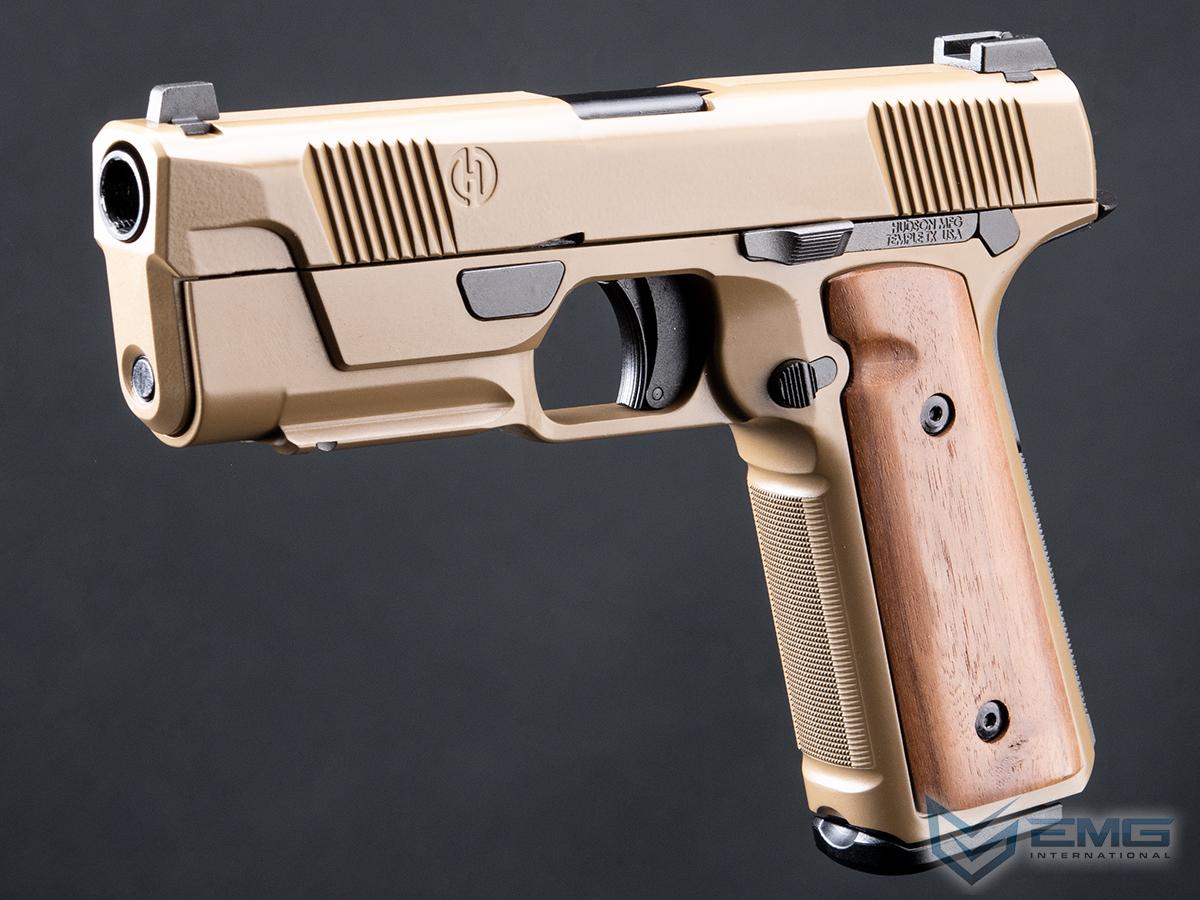 EMG / Hudson H9 Gas Blowback Airsoft Parallel Training Weapon w/ Real ...