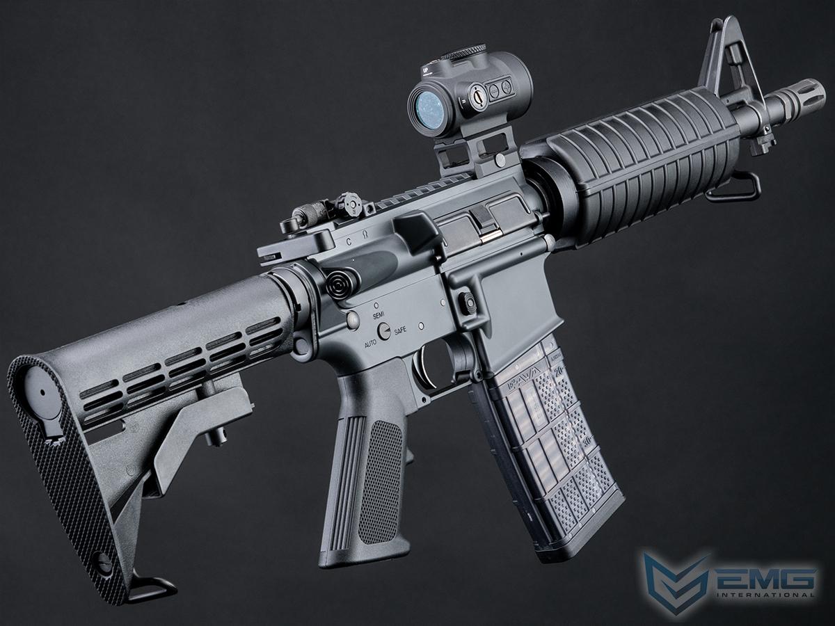 EMG CGS Series Colt Licensed M4 Gas Blowback Airsoft Rifle by CYMA (Model: M4 CQB 10.3 ...