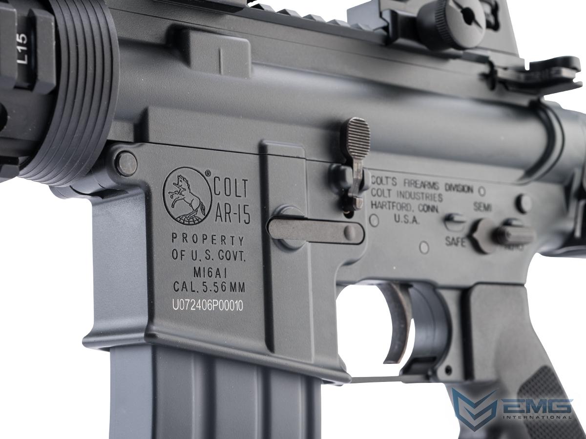 EMG CGS Series Colt Licensed M4 Gas Blowback Airsoft Rifle by CYMA (Model: MK18 MOD 0 10.3 ...