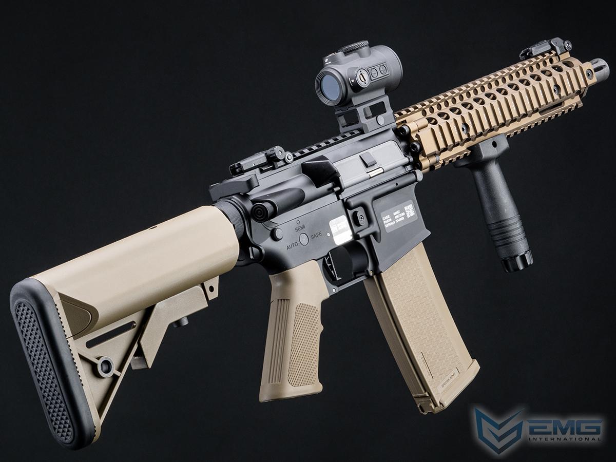 EMG Helios Daniel Defense Licensed MK18 EDGE 2 Airsoft AEG Rifle by Specna Arms (Color: Chaos ...