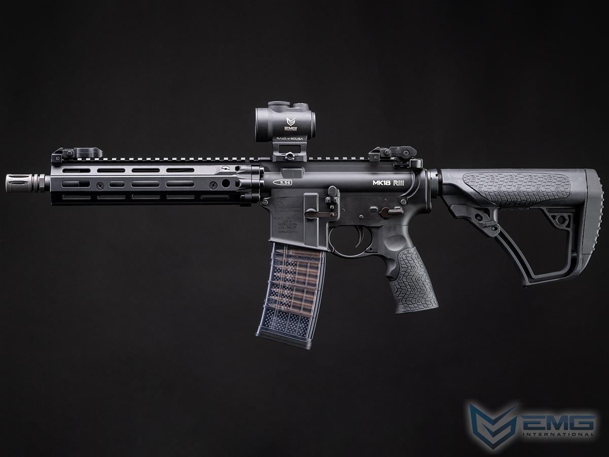 EMG CGS Series Daniel Defense Licensed MK18 RIII Gas Blowback Airsoft Rifle by CYMA (Color ...