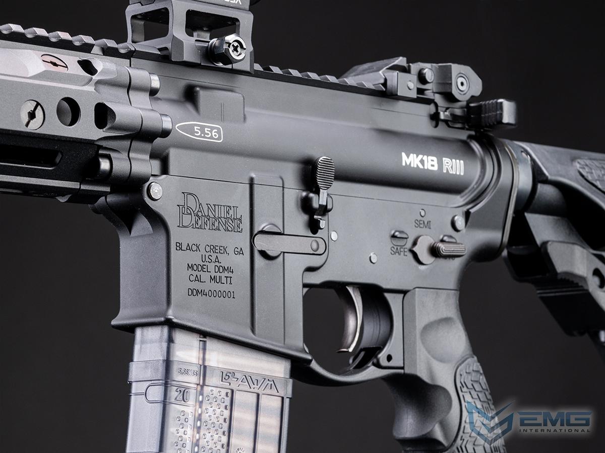EMG CGS Series Daniel Defense Licensed MK18 RIII Gas Blowback Airsoft Rifle by CYMA (Color ...