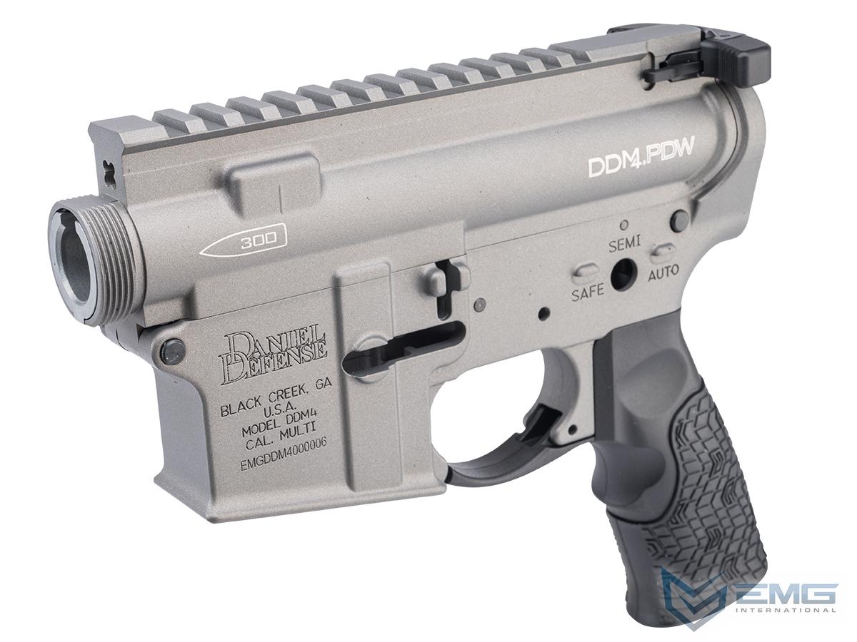 EMG CGS Series Daniel Defense Licensed 300 BLK DDM4 PDW Receiver Set (Color: Silver ...