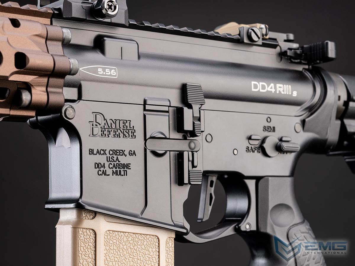EMG Daniel Defense Licensed DD4 RISIIIS B.R.S.S. Airsoft AEG Rifle ...
