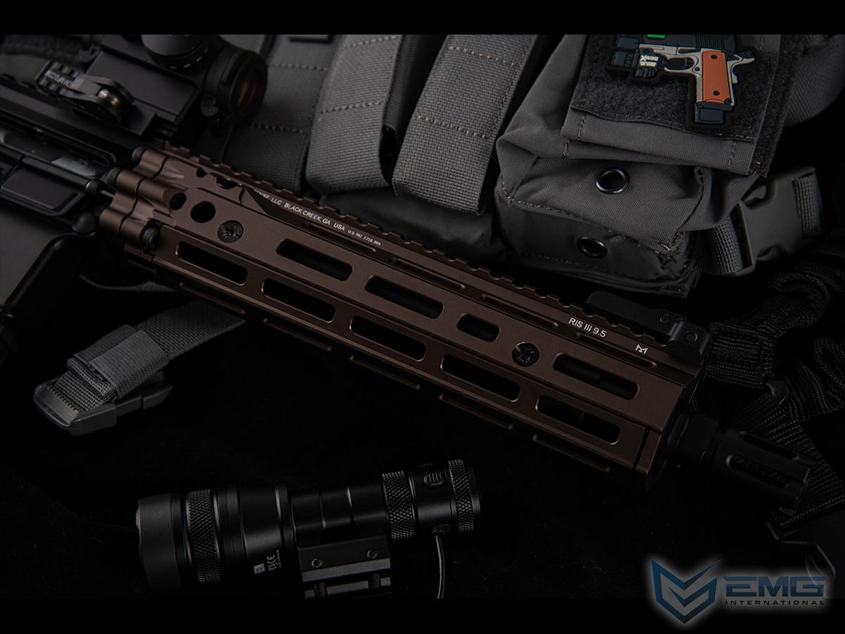 EMG Helios Daniel Defense Licensed MK18 RIII Gas Blowback Airsoft Rifle ...