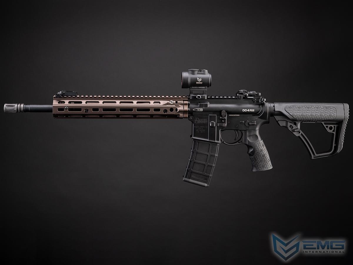 EMG Helios Daniel Defense Licensed DD4 RIII Gas Blowback Airsoft Rifle ...