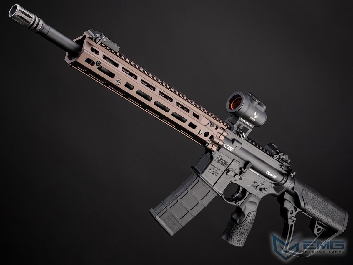 EMG Helios Daniel Defense Licensed DD4 RIII Gas Blowback Airsoft Rifle ...