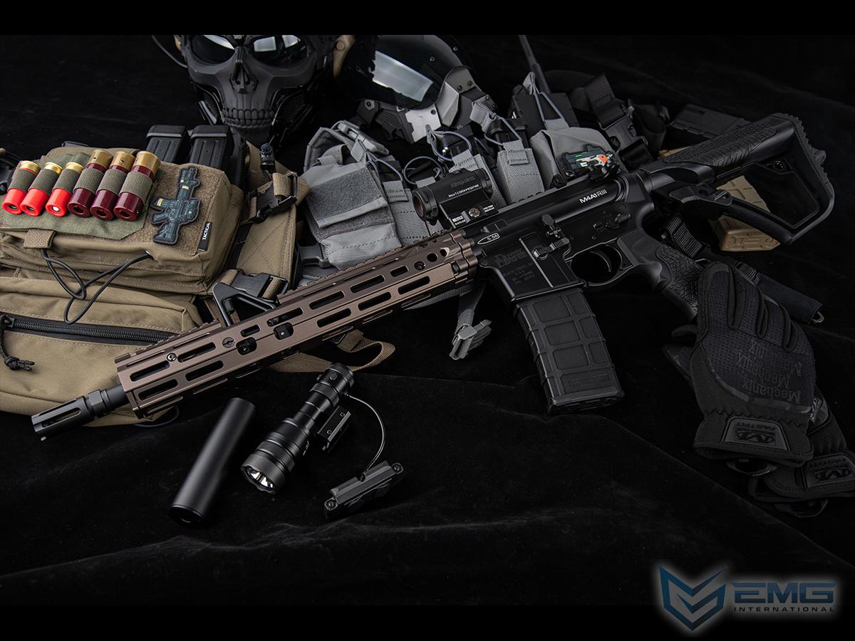 EMG Helios Daniel Defense Licensed M4A1 RIII Gas Blowback Airsoft Rifle ...
