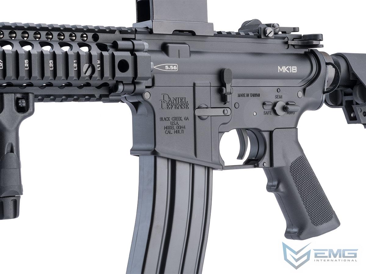 EMG Daniel Defense Licensed DD MK18 MOD 1 B.R.S.S. Recoil EBB Airsoft ...