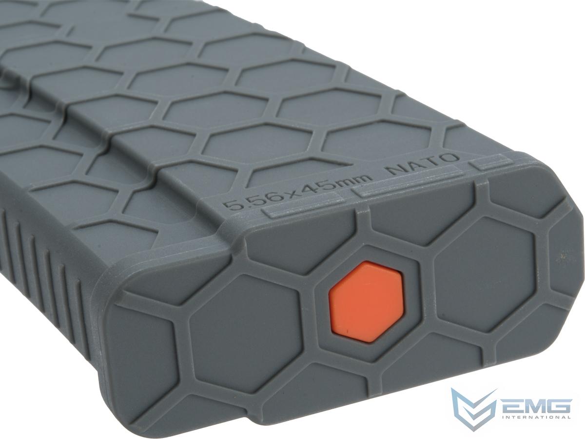 EMG Helios Hexmag Airsoft Polymer 300rd FlashMag Magazine for M4 / M16 ...