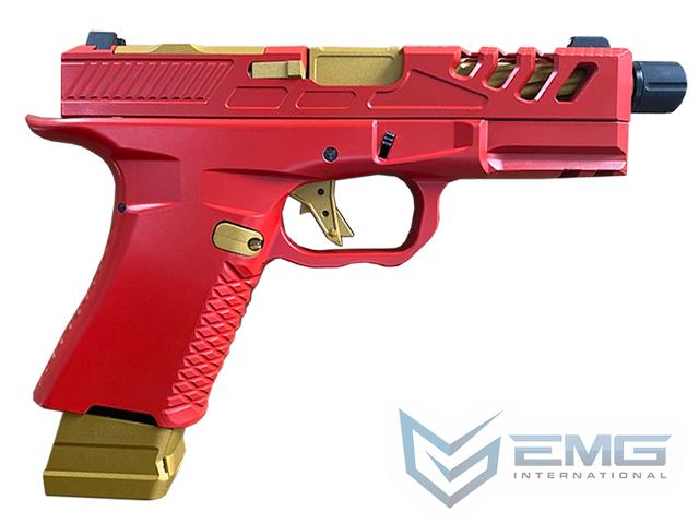 EMG F-1 Firearms Licensed BSF-19 Optics Ready Gas Blowback Airsoft ...