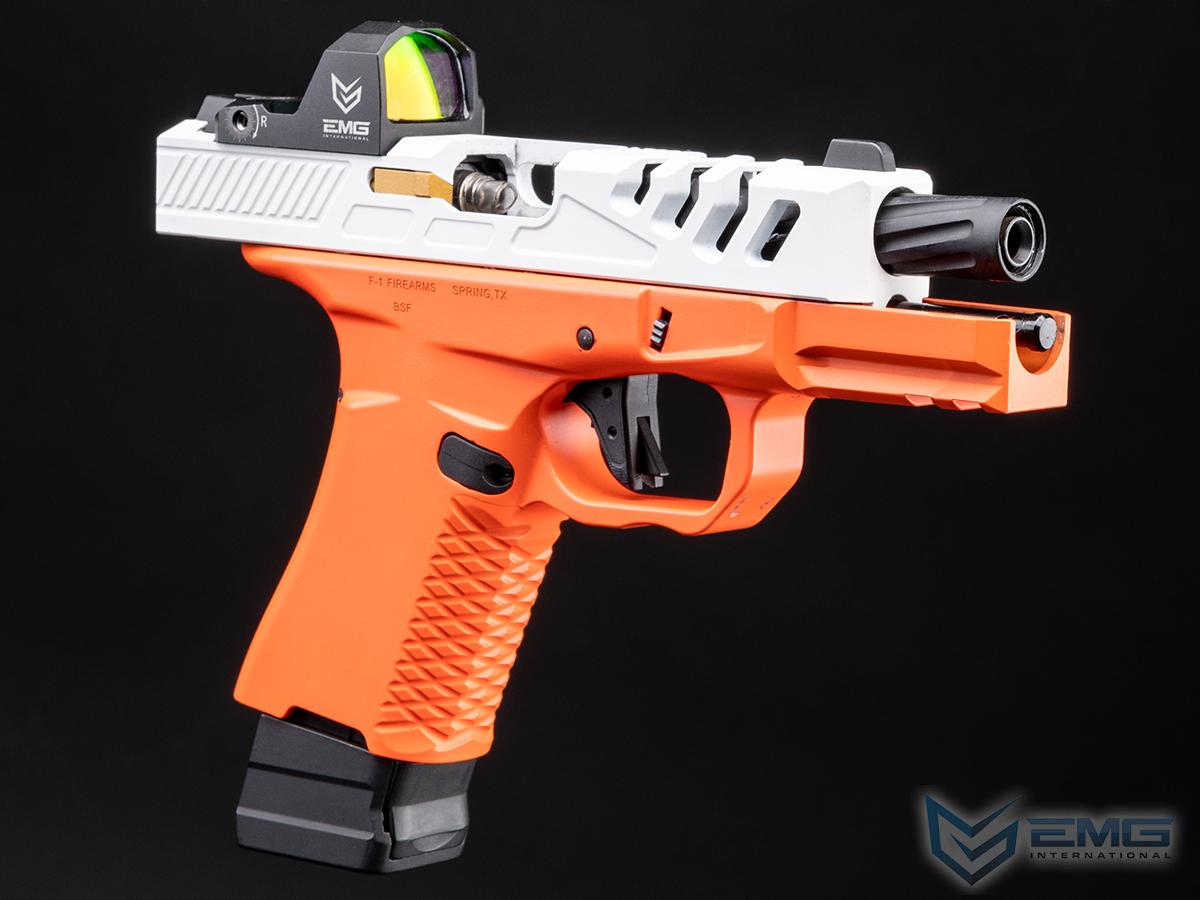 EMG F-1 Firearms Licensed BSF-19 Optics Ready Gas Blowback Airsoft ...