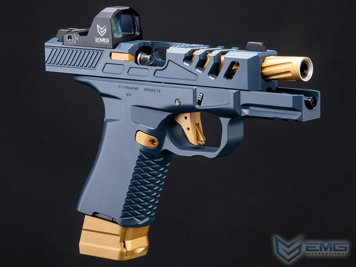 EMG F-1 Firearms Licensed BSF-19 Optics Ready Gas Blowback Airsoft ...
