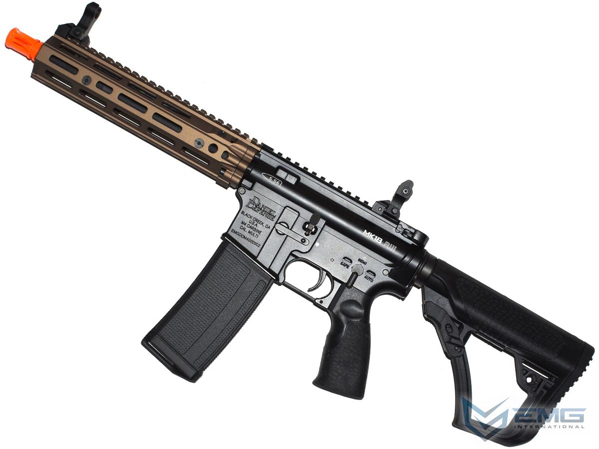 EMG Helios Daniel Defense Licensed MK18 RIII Airsoft AEG Rifle w/ CYMA ...