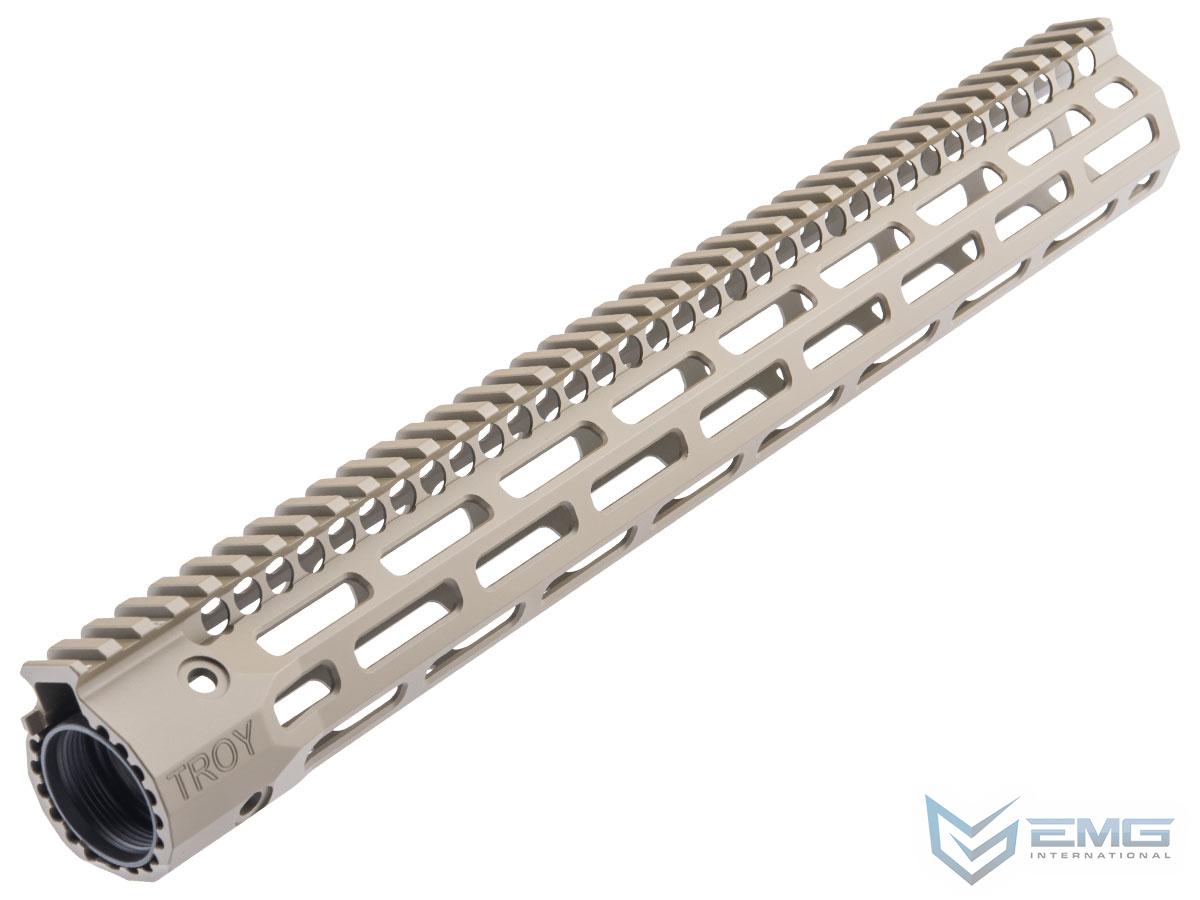 EMG Troy Industries SOCC M-LOK BattleRail for M4/M16 Airsoft AEG Rifles ...