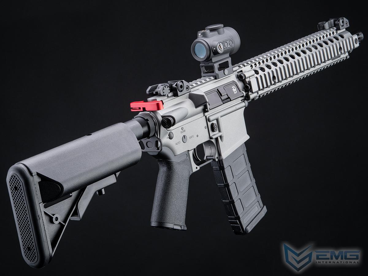 EMG Daniel Defense Licensed DDM4 Airsoft AEG Rifle w/ CYMA Platinum QBS ...