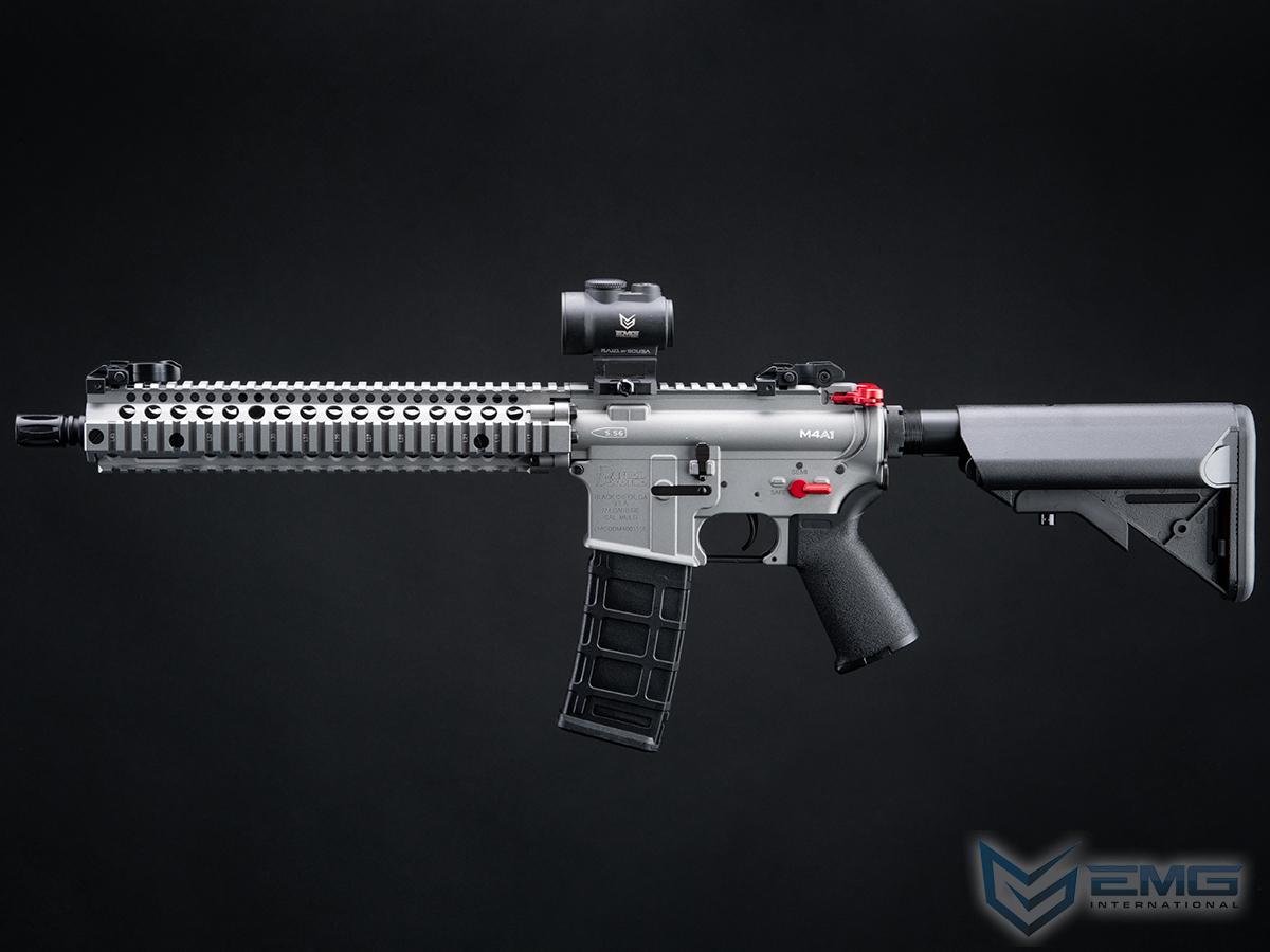 EMG Daniel Defense Licensed DDM4 Airsoft AEG Rifle w/ CYMA Platinum QBS ...