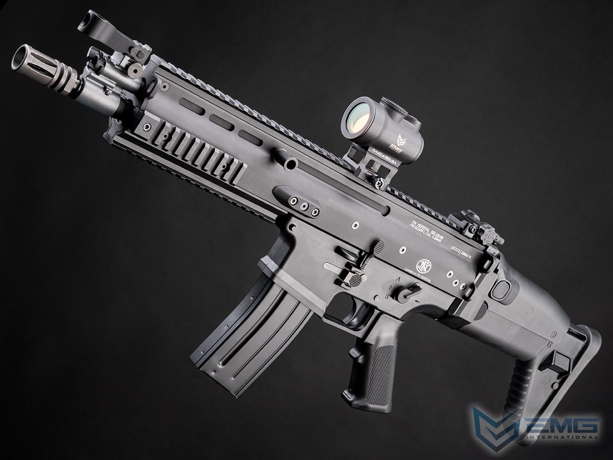EMG FN Herstal Licensed SCAR Light Airsoft AEG Rifle by VFC (Model: CQB ...
