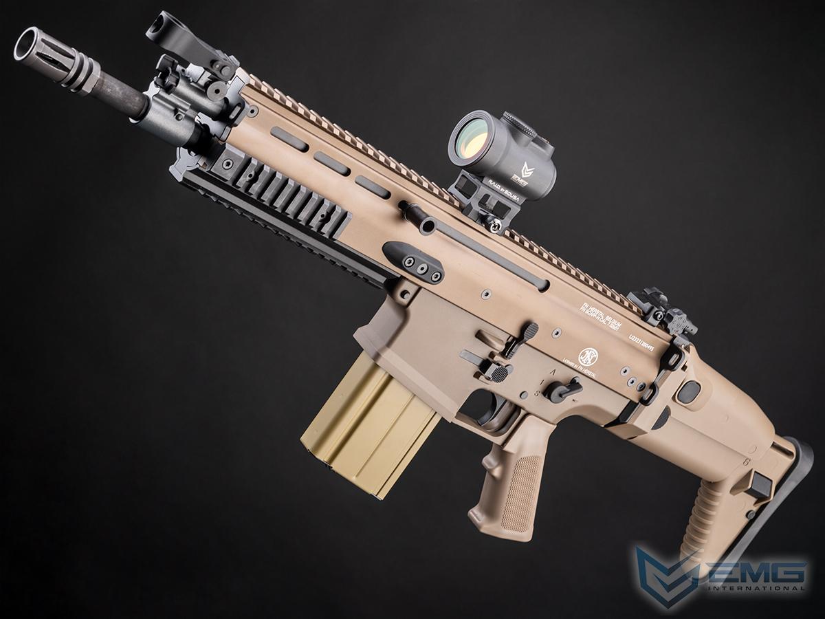 EMG FN Herstal Licensed SCAR Heavy Airsoft AEG Rifle by VFC (Model: CQC ...