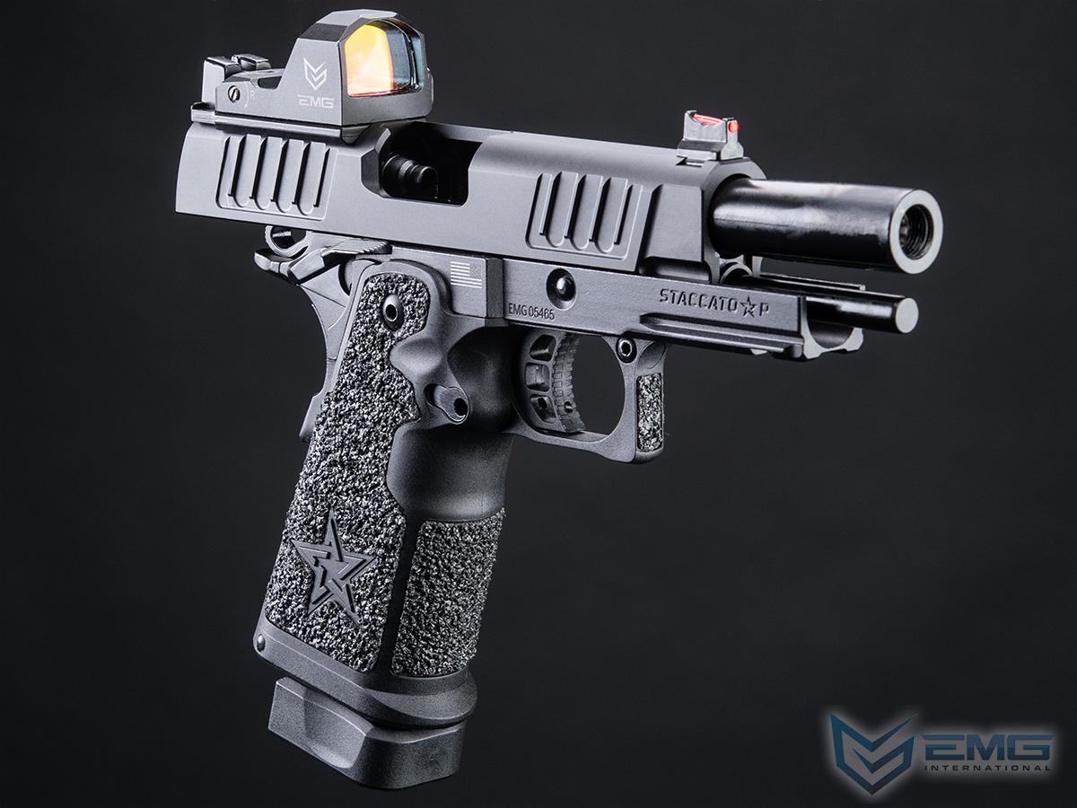 EMG Helios Staccato Licensed P 2011 Gas Blowback Airsoft Pistol (Model ...