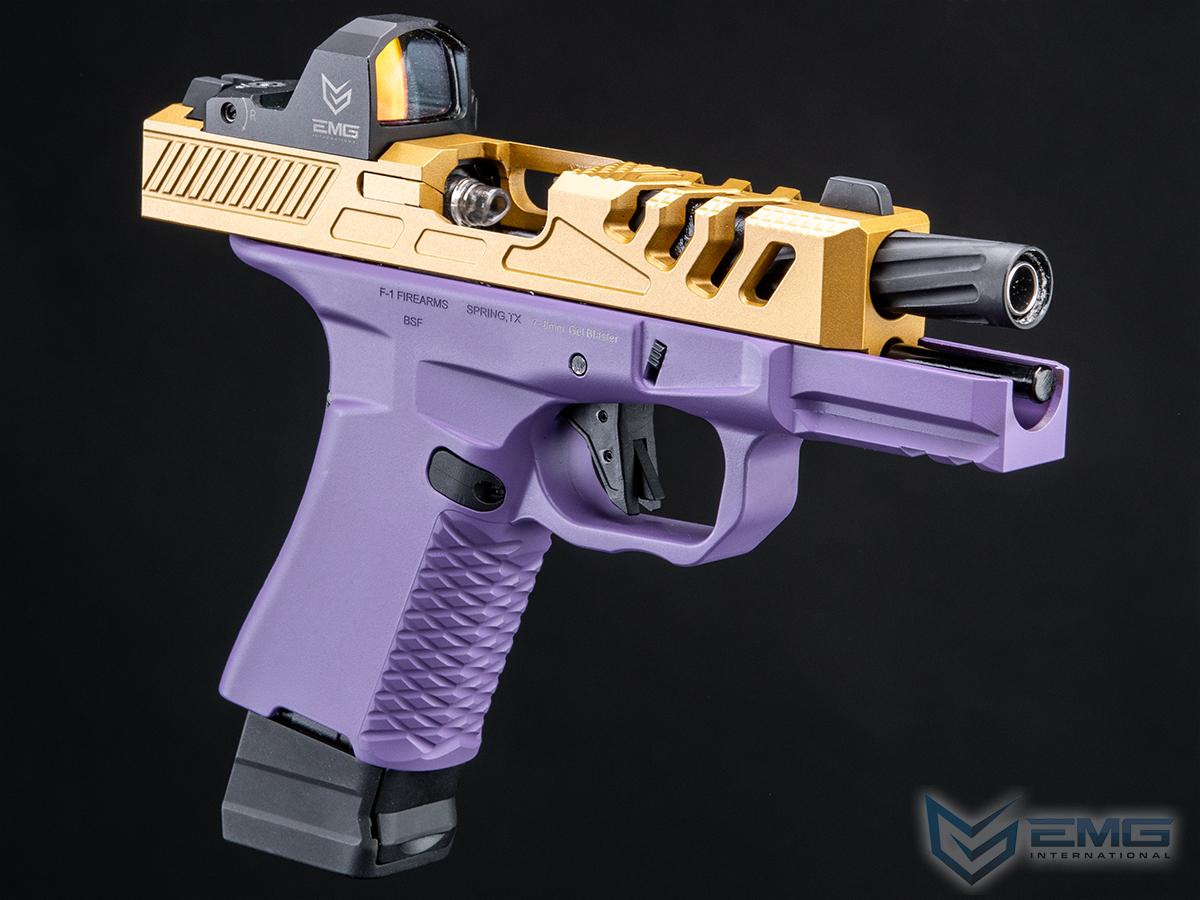 EMG F-1 Firearms Licensed BSF-19 Optics Ready CO2 Powered 7~8mm Gel ...
