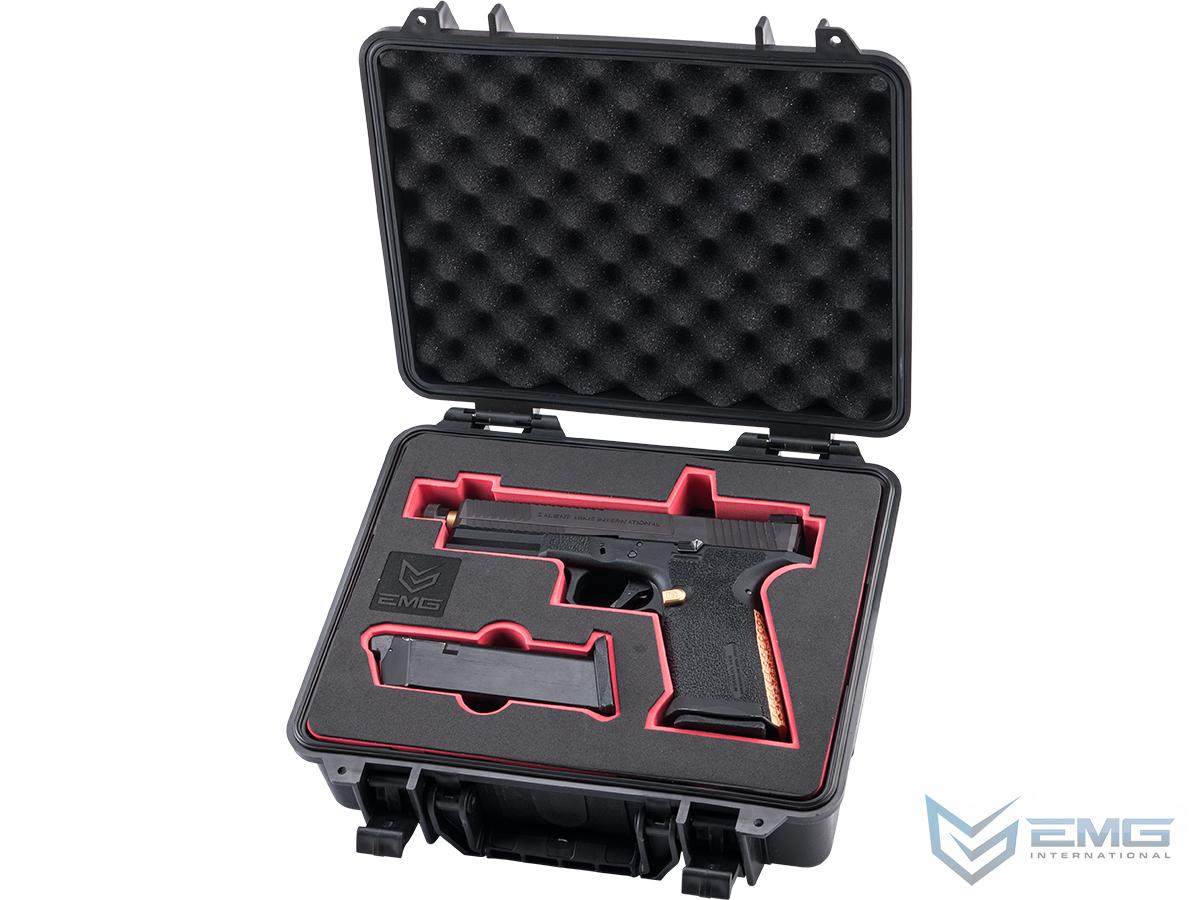 EMG Hardshell Locking Carrying Case w/ Foam Insert for SAI BLU / Glock ...