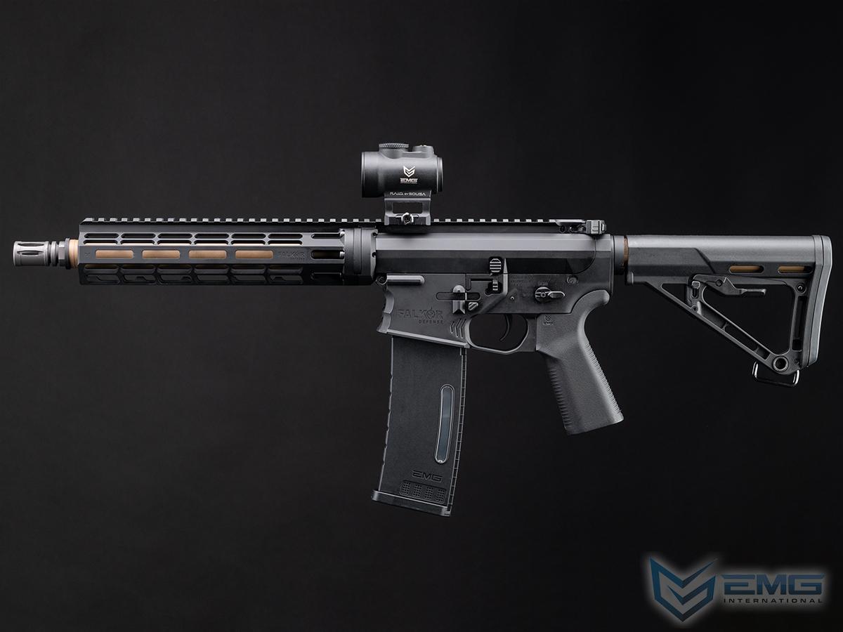 EMG Falkor Phantom AR-15 M4 Airsoft AEG Rifle w/ Double-Jacketed Barrel ...