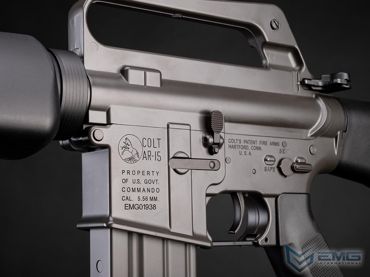 EMG Colt Licensed Historic Models M16A1 Vietnam Airsoft AEG Rifle w/ GATE Aster Programmable ...