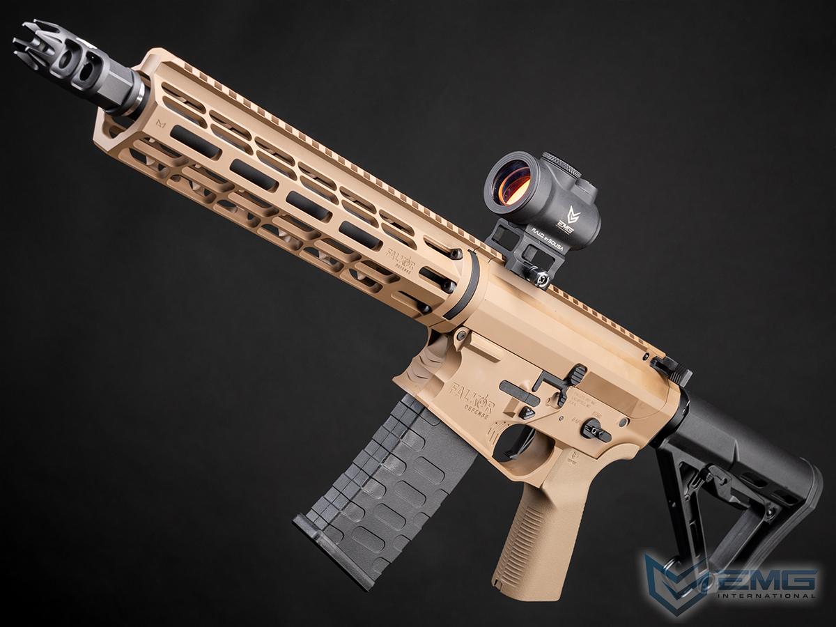 EMG Falkor Phantom w/ Edge II Gearbox M4 Airsoft AEG (Color: Tan / RS-3 ...