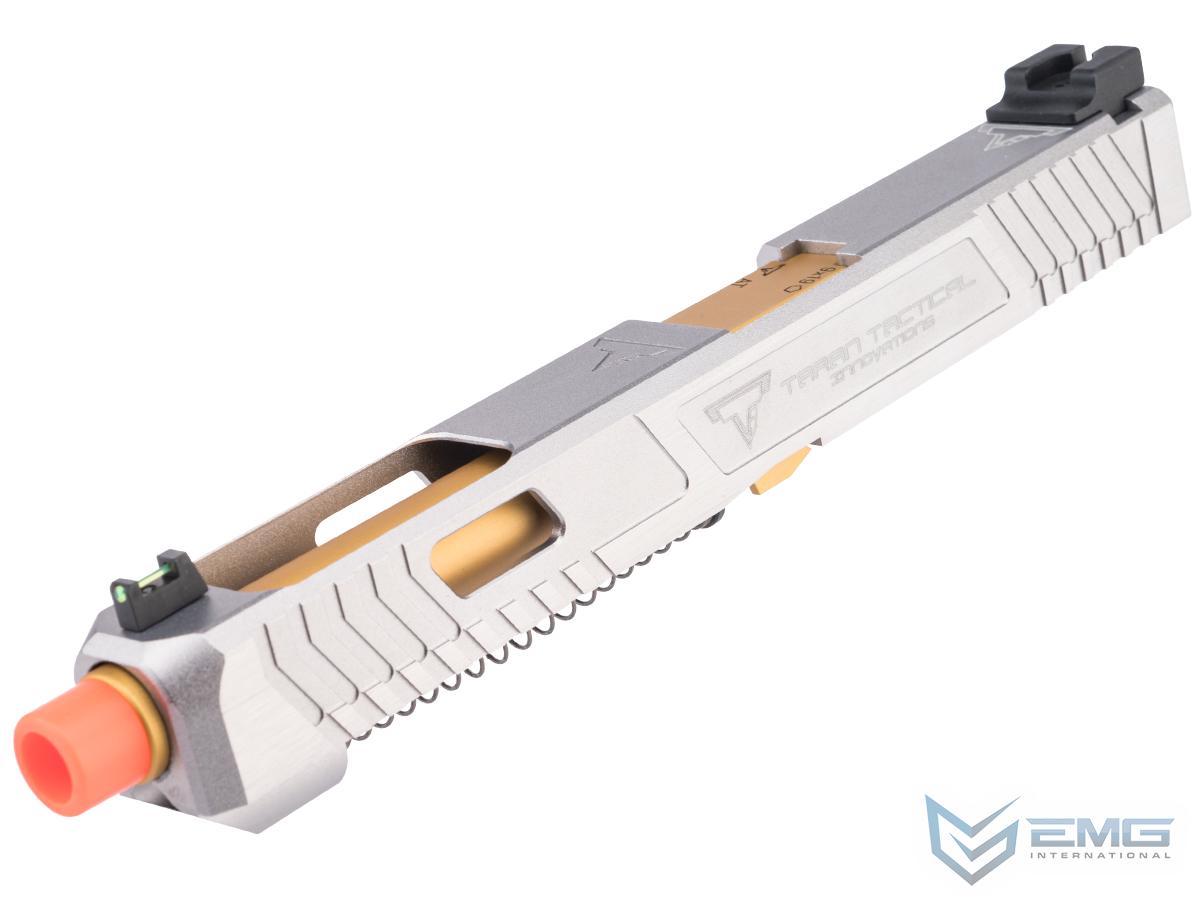EMG TTI Licensed CNC JW2 MOS Slide Set for Striker Fire Gas Blowback ...
