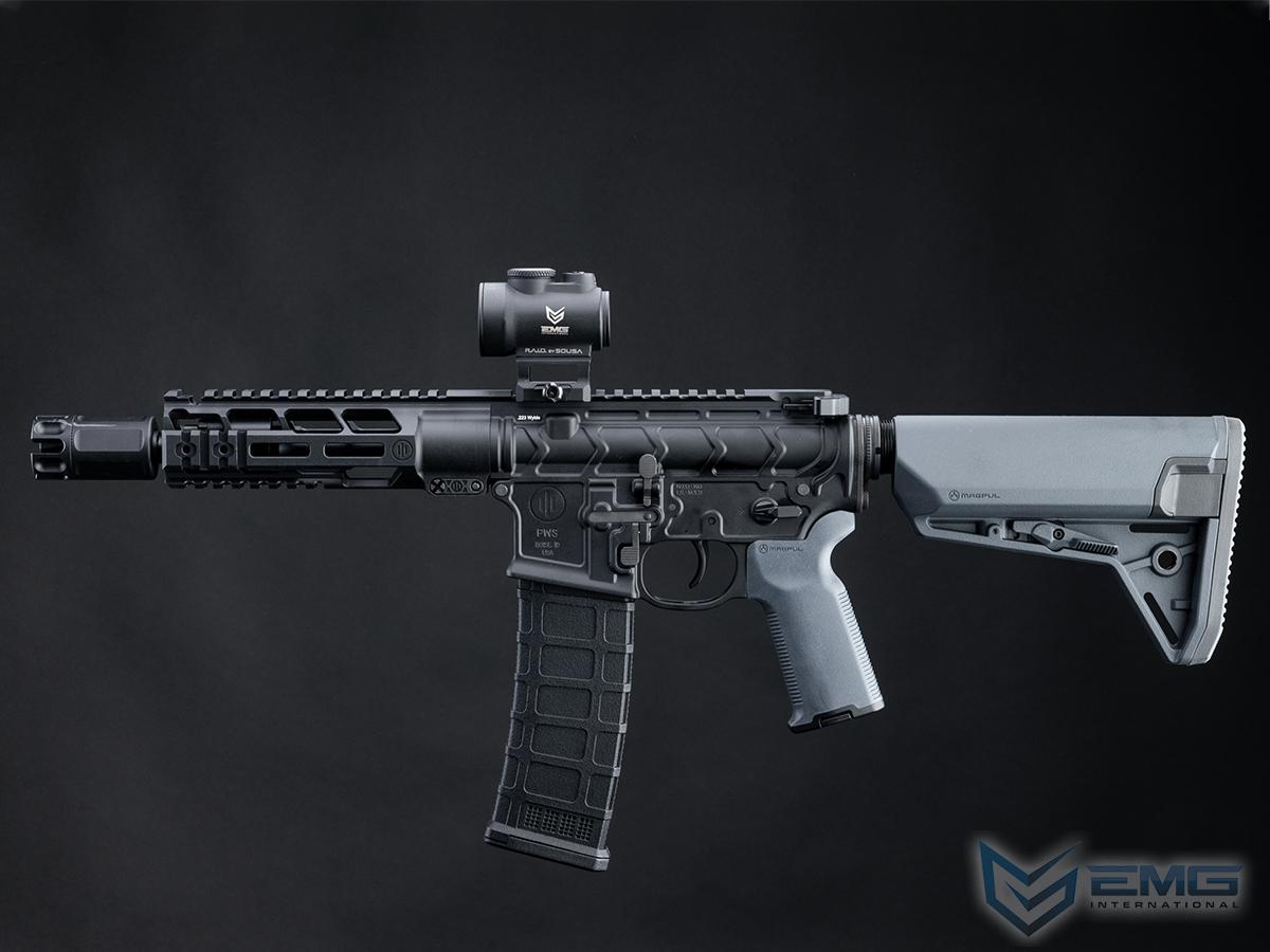 EMG PWS Licensed M4 MWS Spec Gas Blowback Airsoft Rifle by Iron Airsoft ...