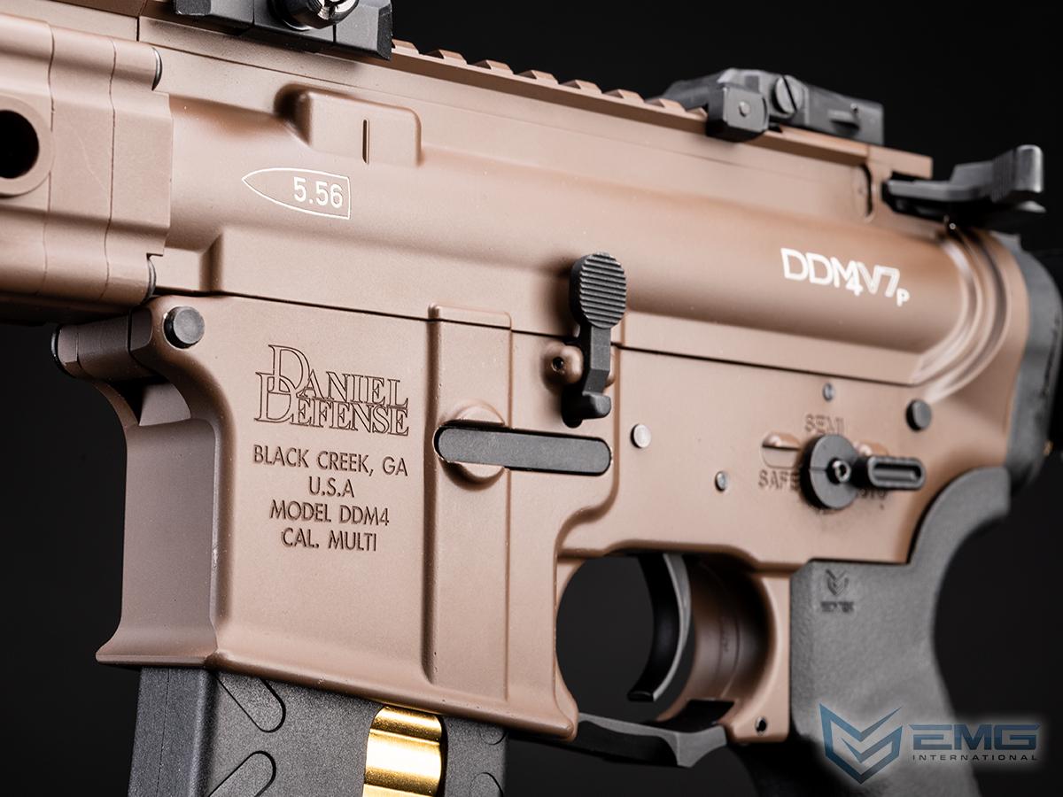 EMG Daniel Defense Licensed DDM4 V7P G-Box System Gas Blowback Airsoft ...
