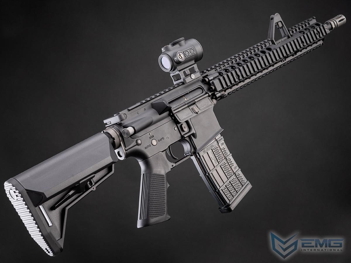 EMG Colt / Daniel Defense Licensed RIS II FSP M4 Airsoft AEG Rifle w/ EMG Combat Ready Stock ...