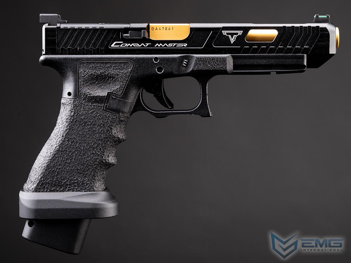 EMG Custom TTI JW2 Combat Master MOS Slide + Custom Stippled Frame ...