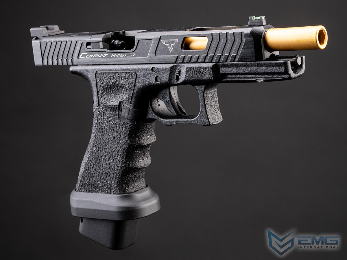 EMG Custom TTI JW2 Combat Master MOS Slide + Custom Stippled Frame ...