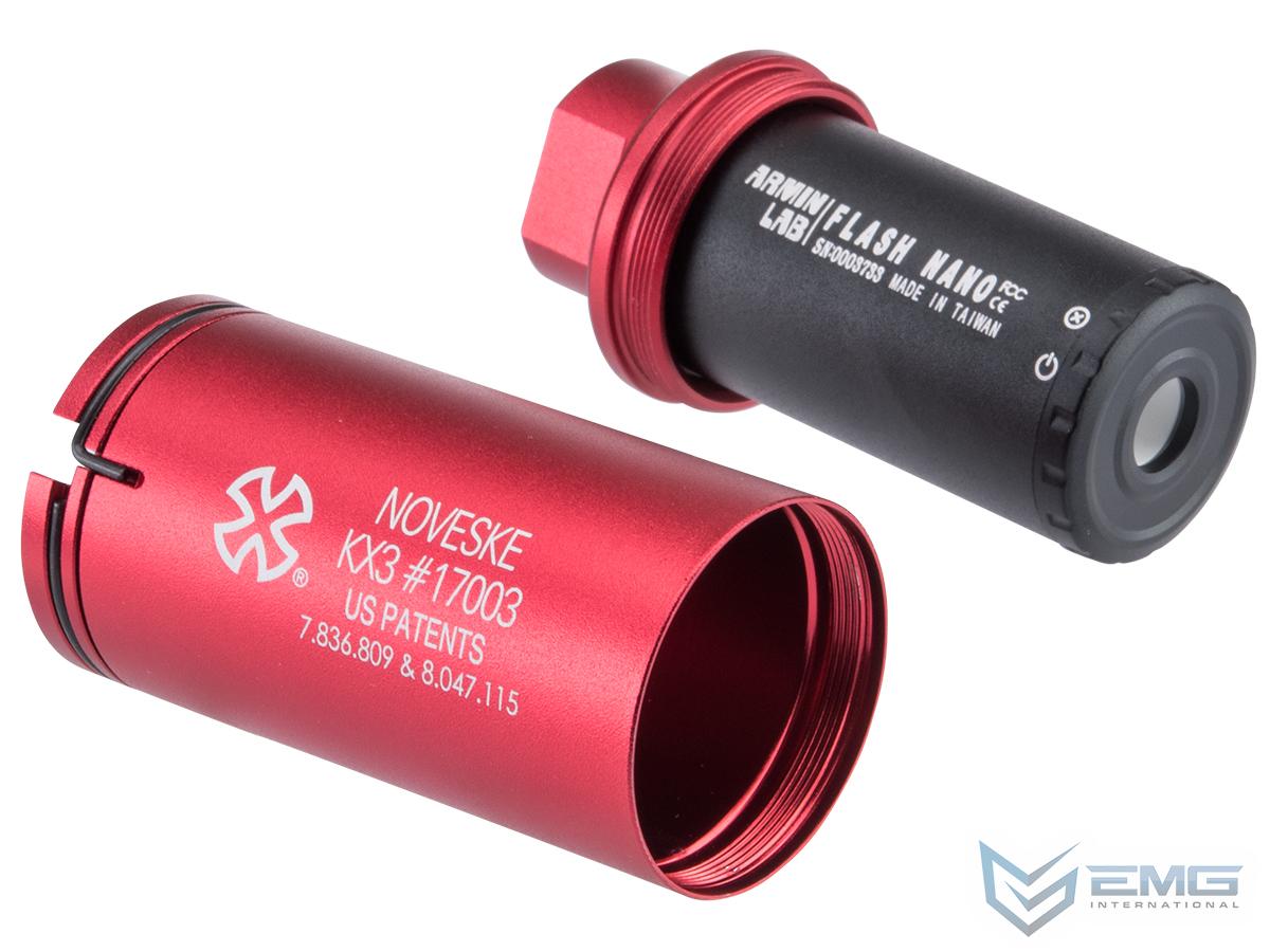 EMG Noveske Flash Hider w/ Built-In Nano Rechargeable Tracer (Model ...