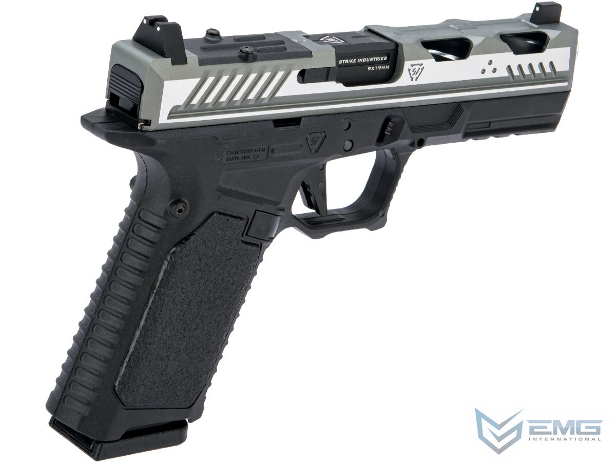 EMG Strike Industries ARK Airsoft Gas Blowback Pistol w/ STRIKE Frame (Model: Standard / Grey ...