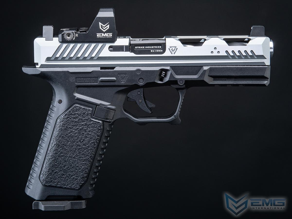 EMG Strike Industries ARK Airsoft Gas Blowback Pistol w/ STRIKE Frame (Model: Standard / Grey ...