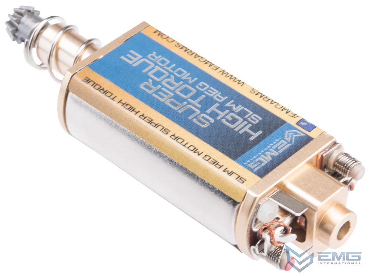EMG MilSim Spec Slim Long-Type Motor for Airsoft AEGs (Model: Gold ...