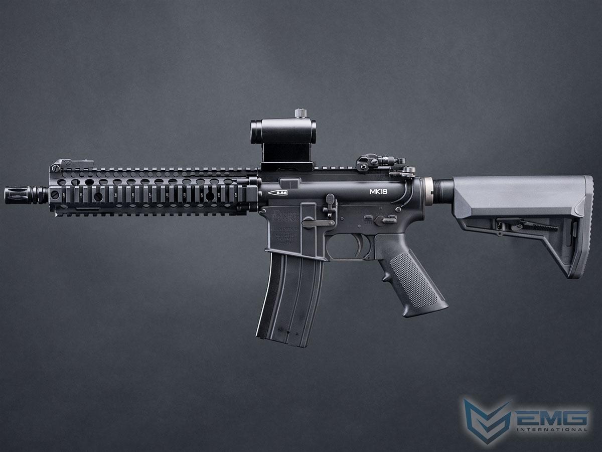 EMG / Daniel Defense Licensed M4A1 SOPMOD Block II Gas Blowback Airsoft Rifle (Model: Black ...