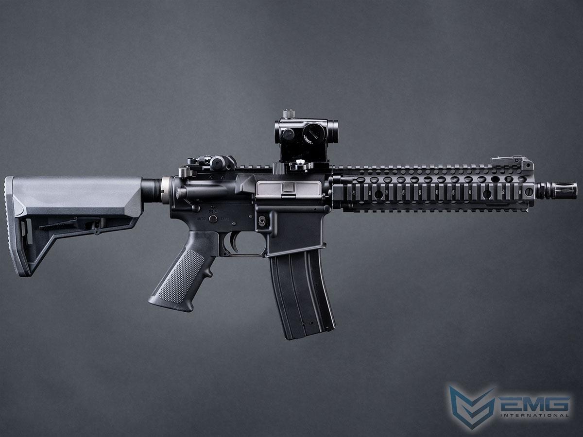 EMG / Daniel Defense Licensed M4A1 SOPMOD Block II Gas Blowback Airsoft Rifle (Model: Black ...