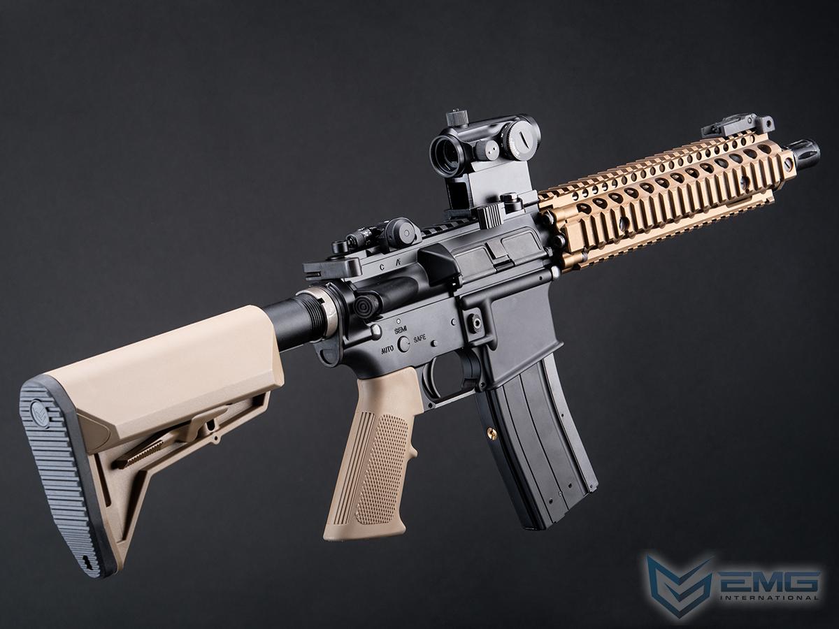 EMG / Daniel Defense Licensed M4A1 SOPMOD Block II Gas Blowback Airsoft Rifle (Model: Two-Tone ...