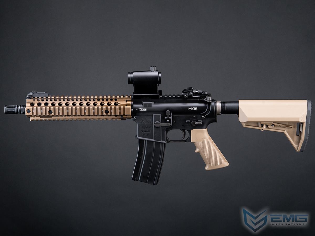 EMG / Daniel Defense Licensed M4A1 SOPMOD Block II Gas Blowback Airsoft Rifle (Model: Two-Tone ...