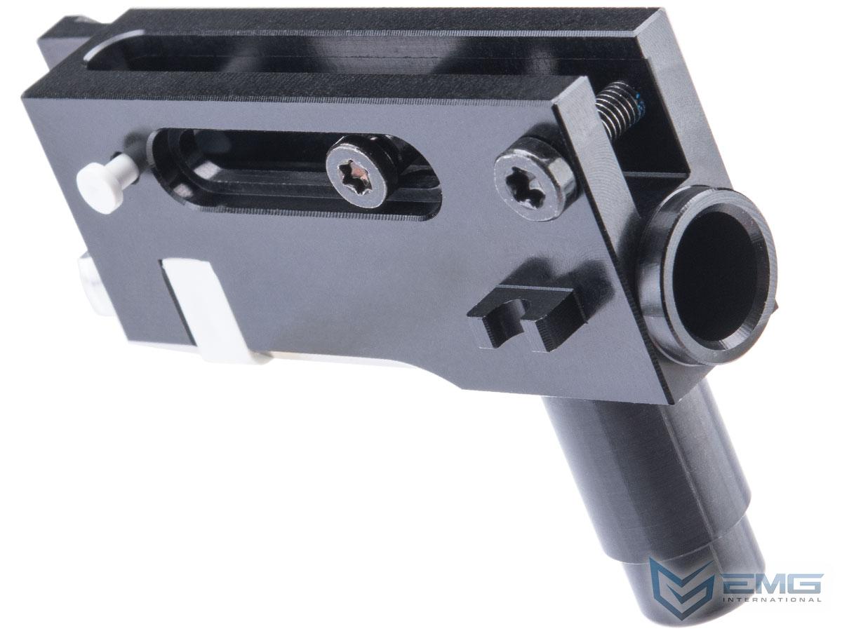EMG x Retro Arms CNC Machined Aluminum Hop-Up Unit for AK Series Airsoft AEGs (Color: EMG Black ...