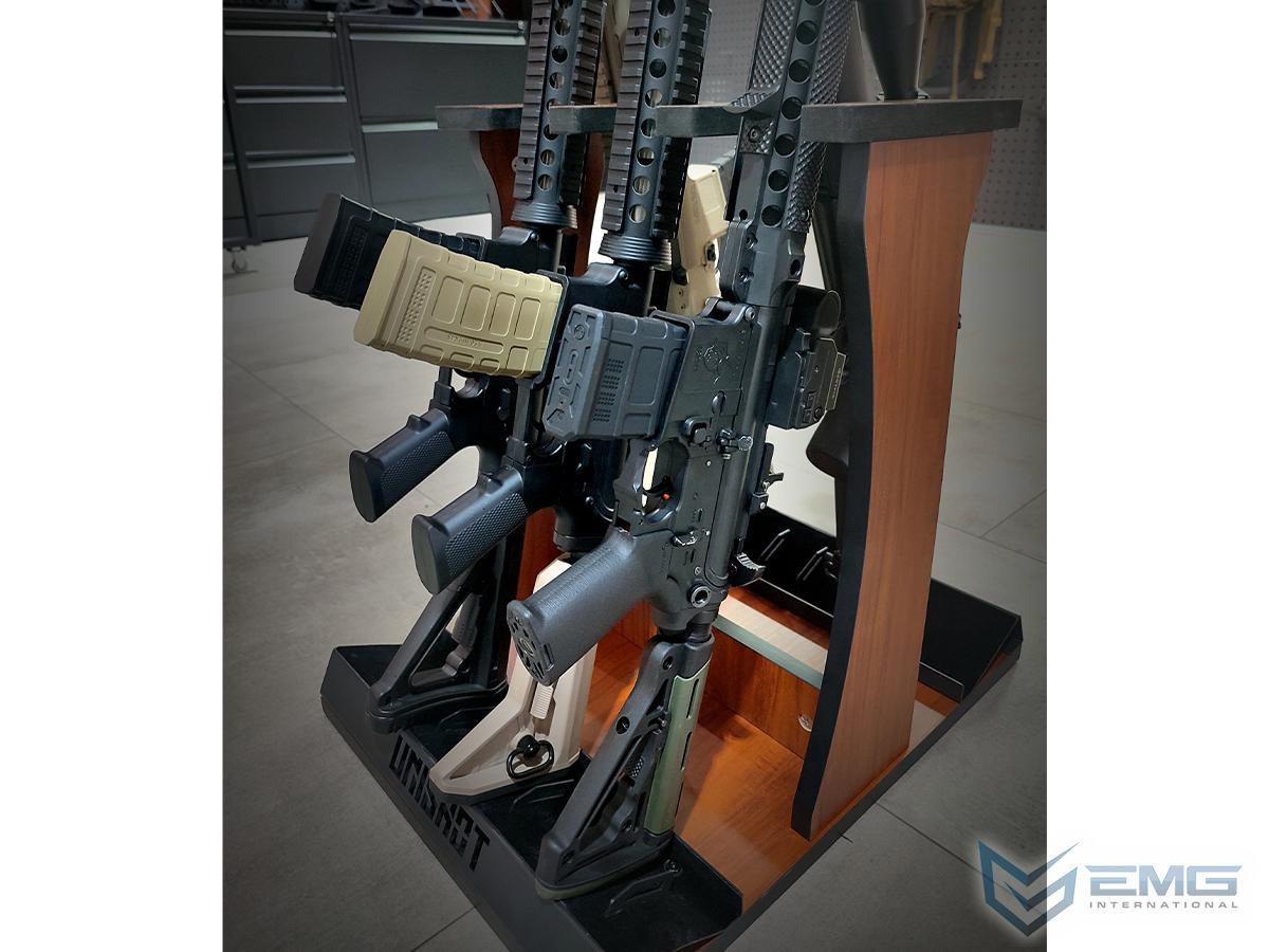 EMG Wooden Organizational Gun Rack / Display Stand (Capacity: 6 Long ...
