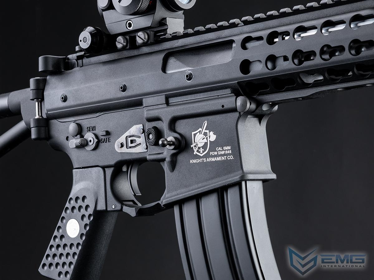 EMG Knights Armament Airsoft PDW M2 Gas Blowback Airsoft Rifle (Model: 350 FPS), Airsoft Guns ...