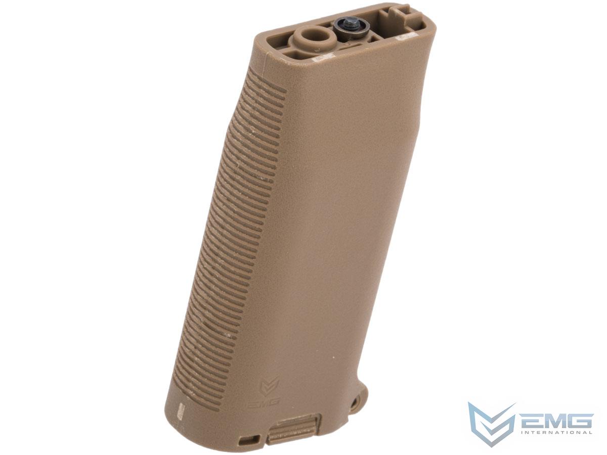 EMG Battery Storage Vertical Grip (Color: Dark Earth / KeyMod / Battery ...