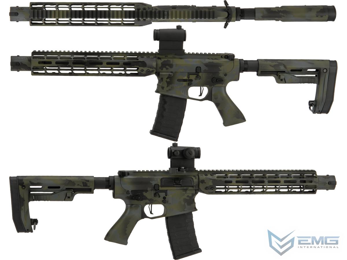 EMG Custom Cerakote Falkor AR-15 Blitz SBR Training Weapon M4 Airsoft ...