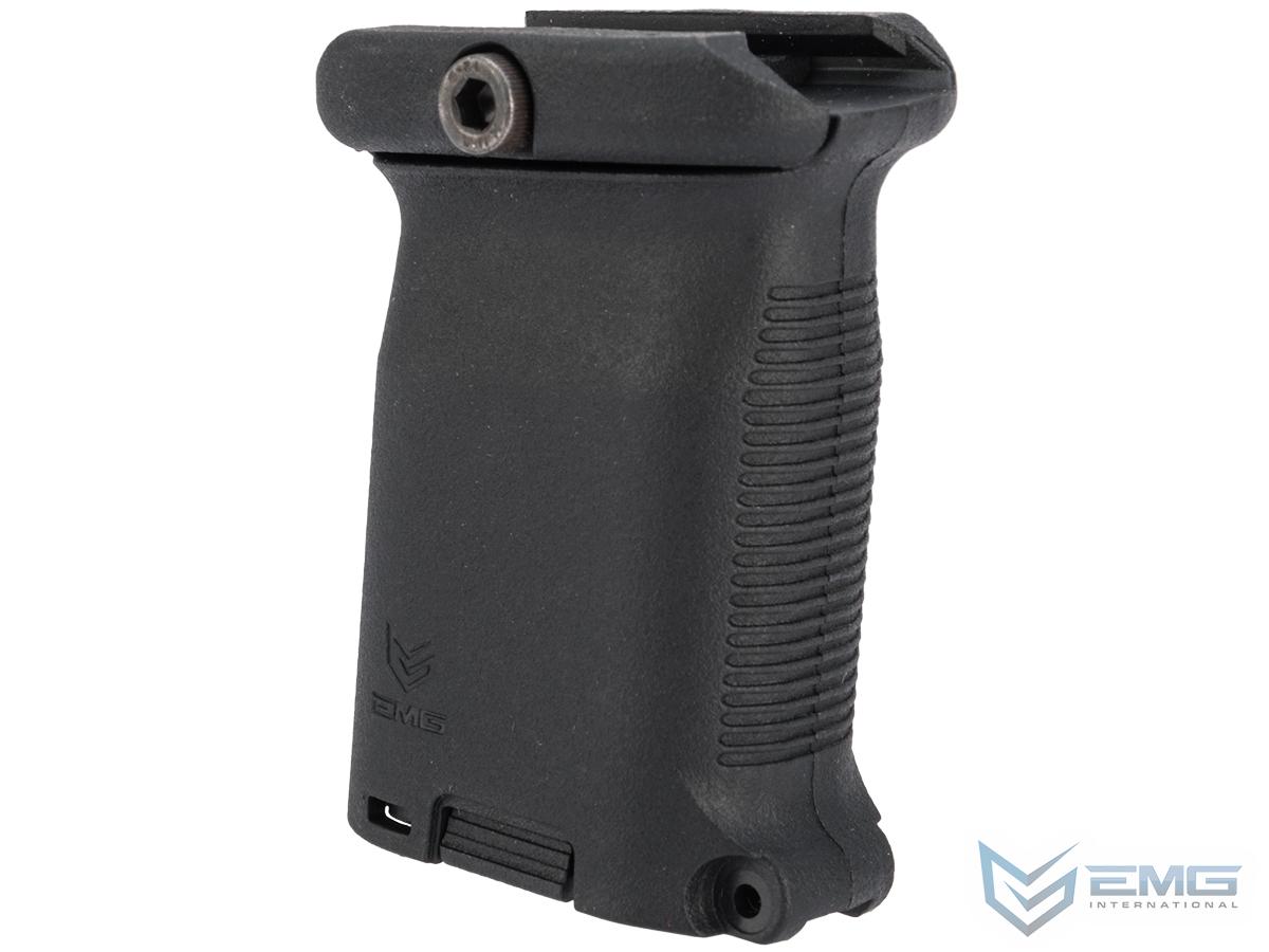 EMG Stubby Storage Compartment Vertical Grip (Color: Black / Picatinny ...
